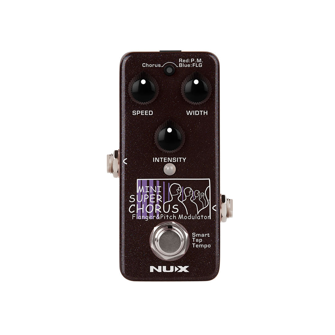 Pedal NUX Mini Super Chorus, Flanger & Pitch Modulator (NCH-5) — Music ...